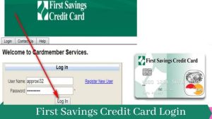 Login Portal - First Savings Credit Card